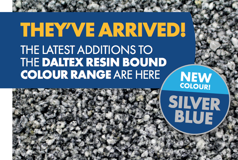 New Daltex Winter Quartz & Silver Blue Aggregates