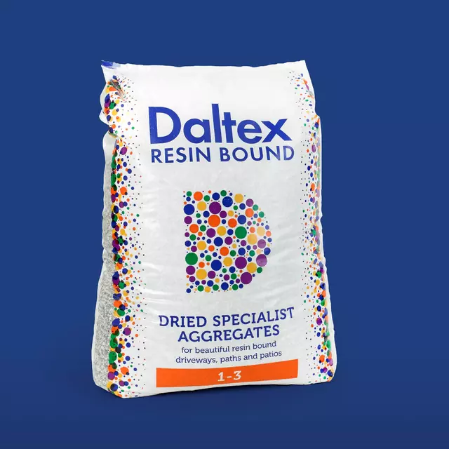 New Bag Design for DALTEX Resin Bound Aggregates helps contractors on site